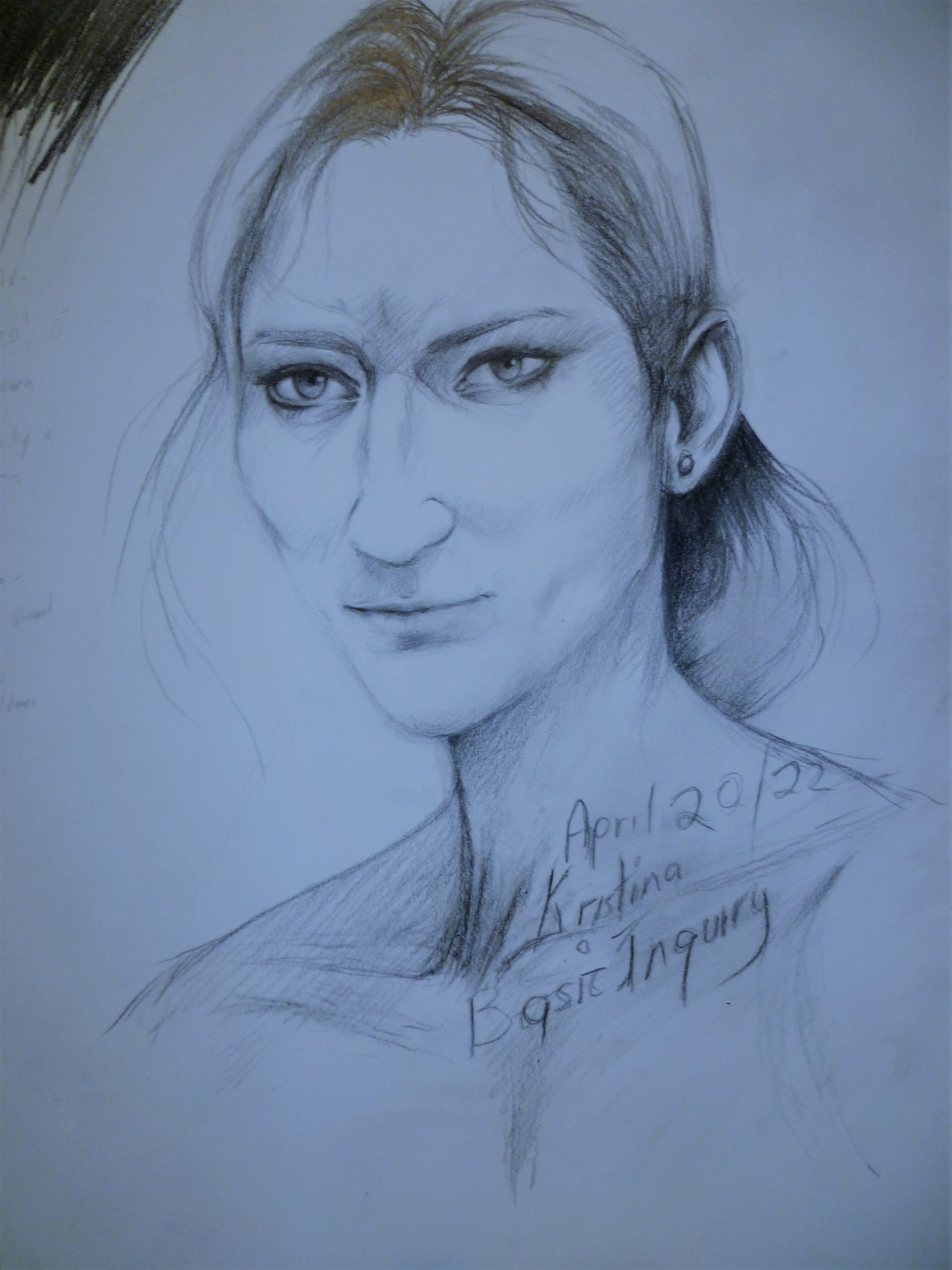 Basic Inquiry Life Drawing Portraits – Colin Lanyon